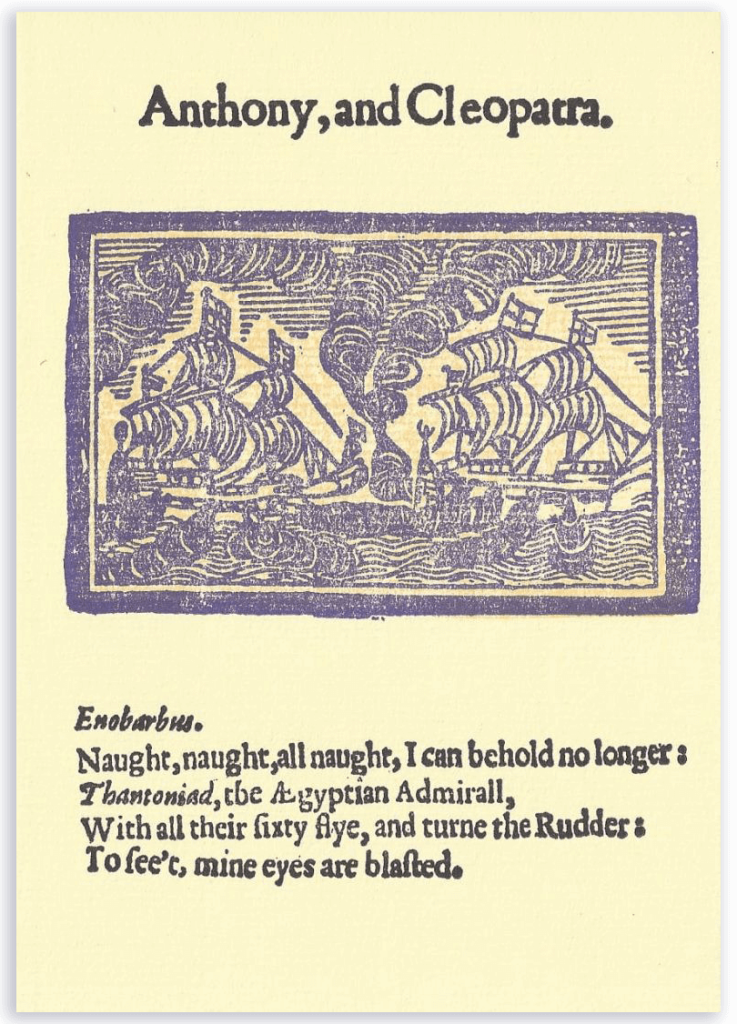 Enobarbus 138 - First Folio Cards