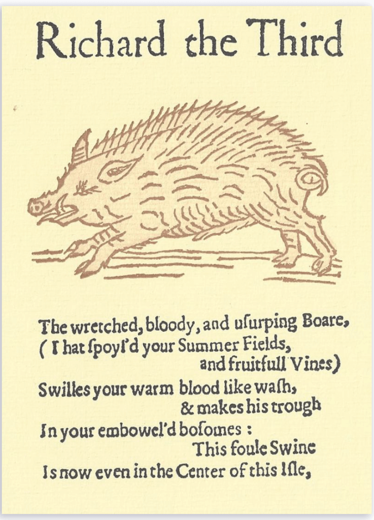 Boar - First Folio Cards