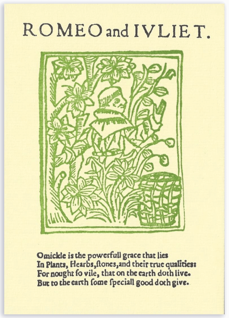 Friar Lawrence - First Folio Cards