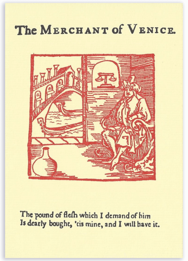 Shylock - First Folio Cards