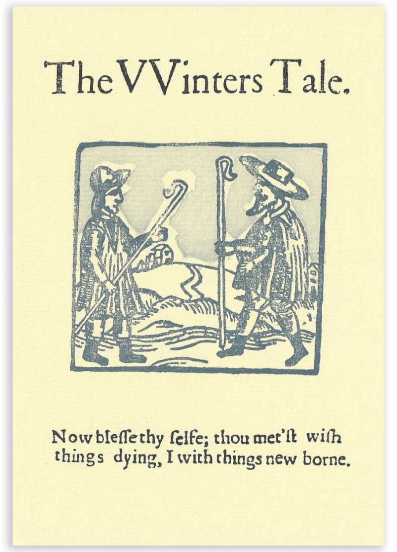 Shakespeare Postcards - First Folio Cards