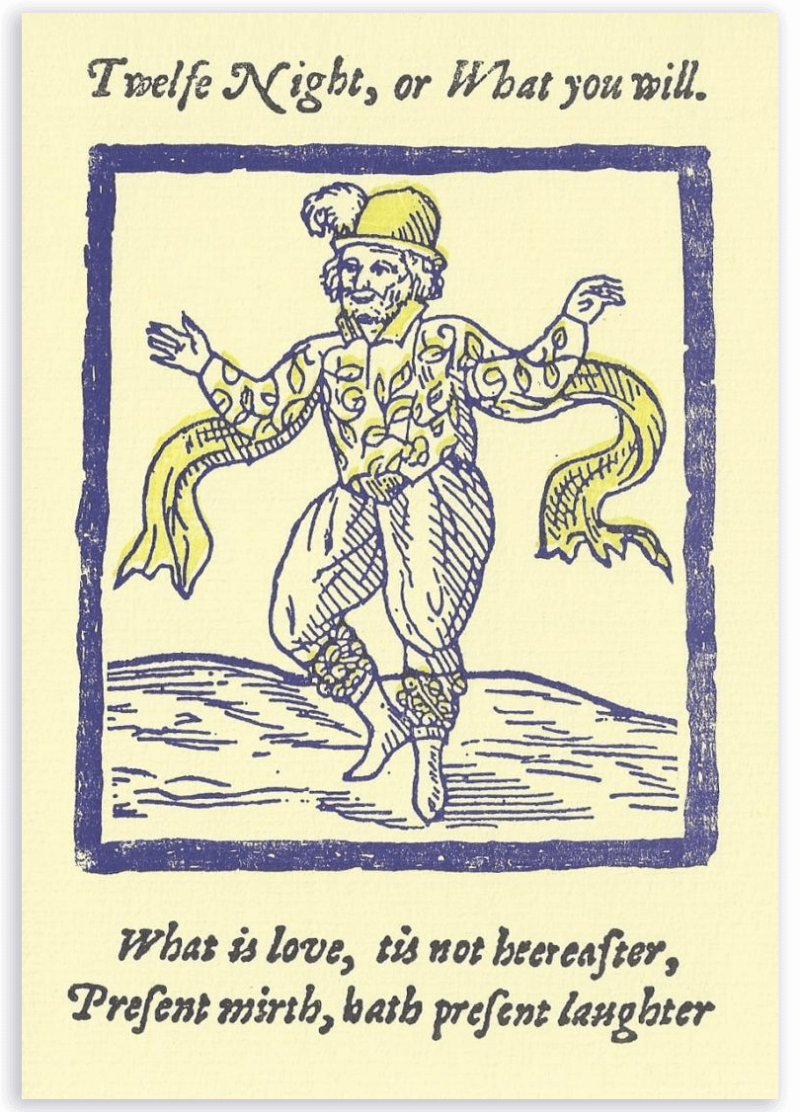 Shakespeare Postcards - First Folio Cards