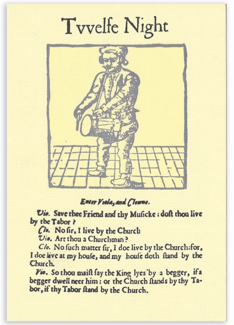Twelfth Night Archives - First Folio Cards